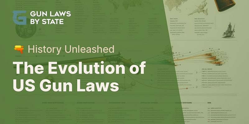 How have gun laws in the United States evolved over time?